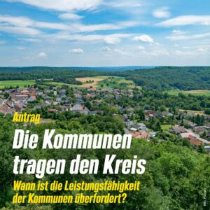 Die Kommunen tragen den Kreis – Wann ist die Leistungsfähigkeit der ...